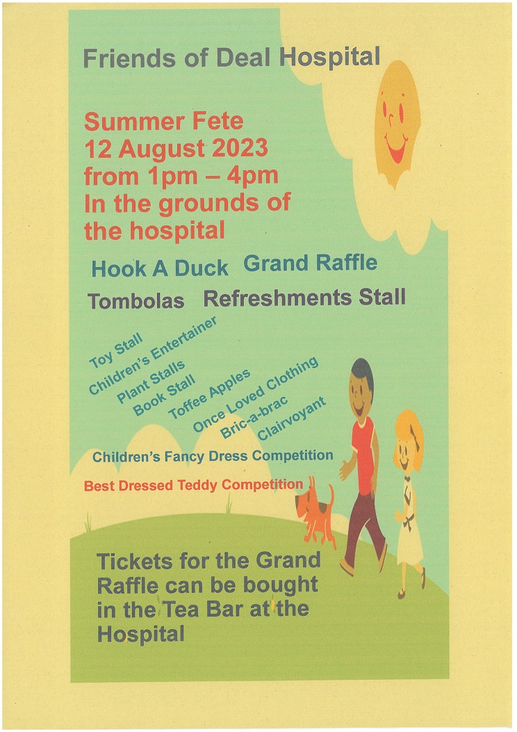 Friends of Deal Hospital-Summer Fete - Walmer Town Council